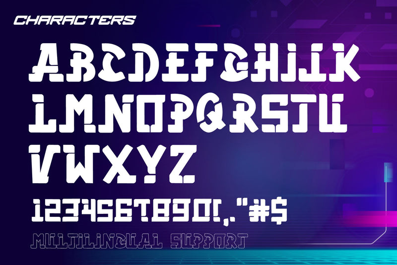 Astro Volta - Outlined Futuristic Display Font - So Fontsy