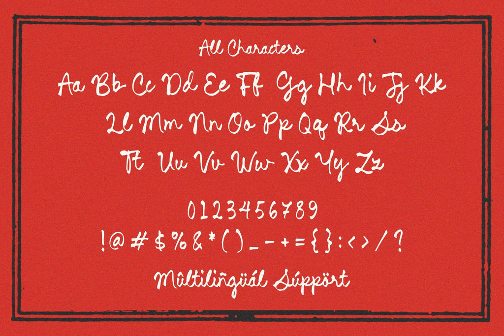 Austrian Torte - Handbrushed Font - So Fontsy