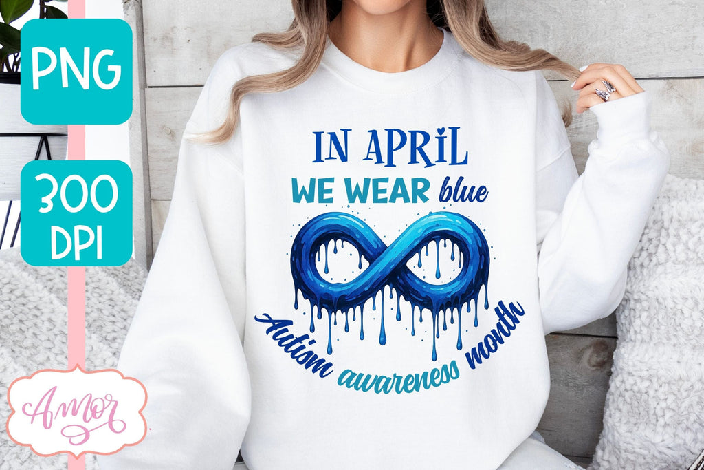 Autism Awareness Month PNG sublimation design - So Fontsy