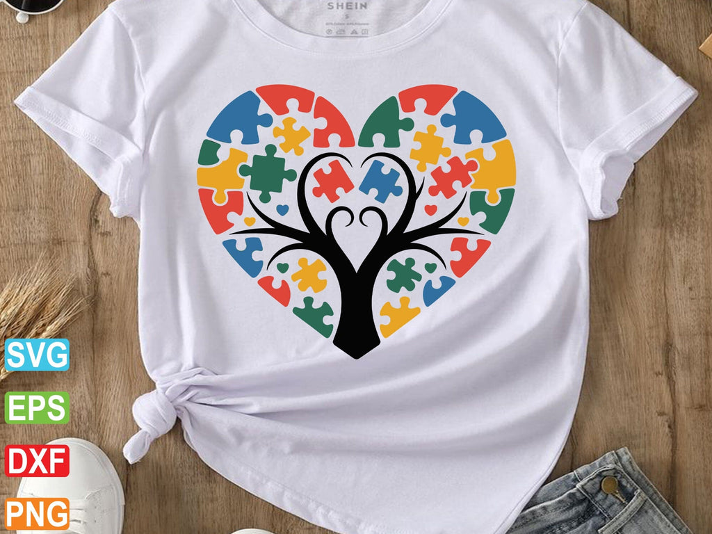 Autism Svg, Austism Awareness Svg, Autism Symbol Svg - So Fontsy