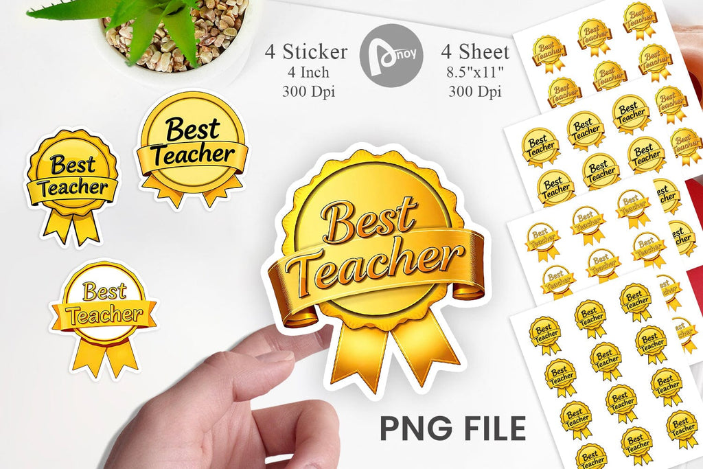 Award Ribbon Sticker - So Fontsy