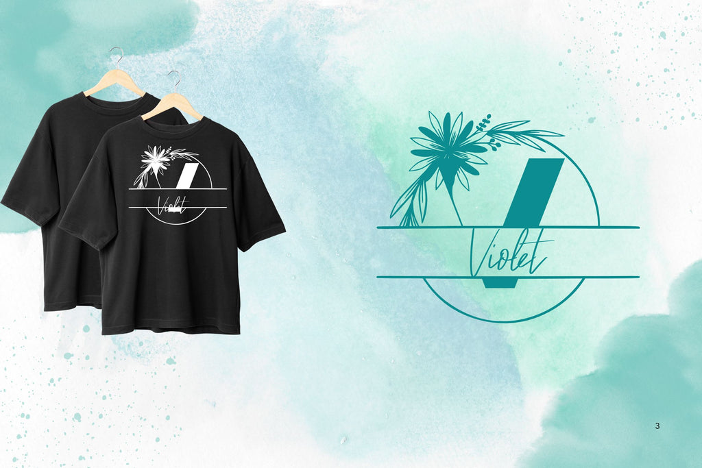 Azalea Line Monogram - So Fontsy