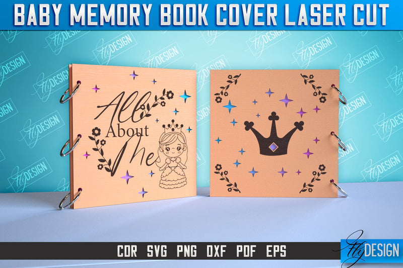 Baby Memory Book Cover Bundle | Memory Album Cover | Children's Design ...