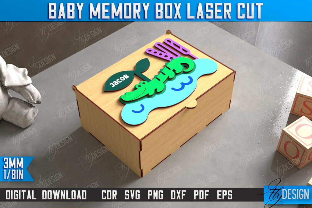 Baby Memory Box | Personalized Box | Storage Box | Gift Box | Baby ...