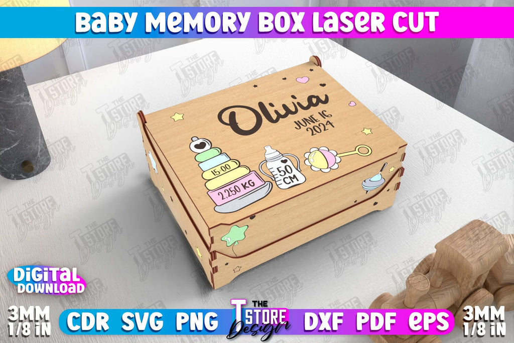 Baby Memory Box | Personalized Box | Storage Box | Gift Box | Baby ...