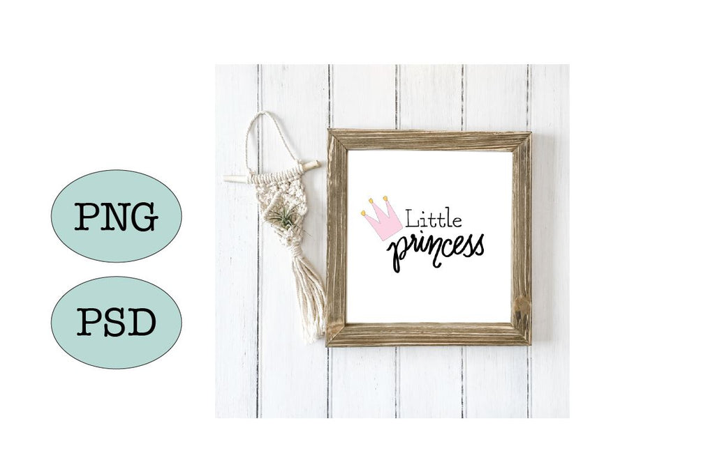 Baby Word Art-Little Princess - So Fontsy