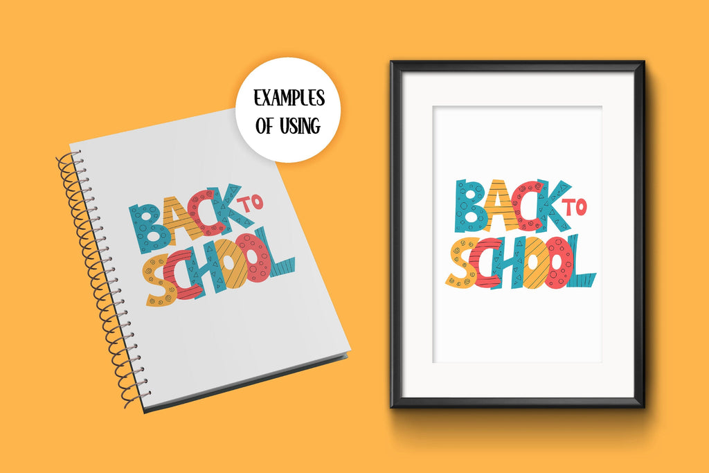 Back to School PNG Sublimation | SVG Digital Download | Cute School ...
