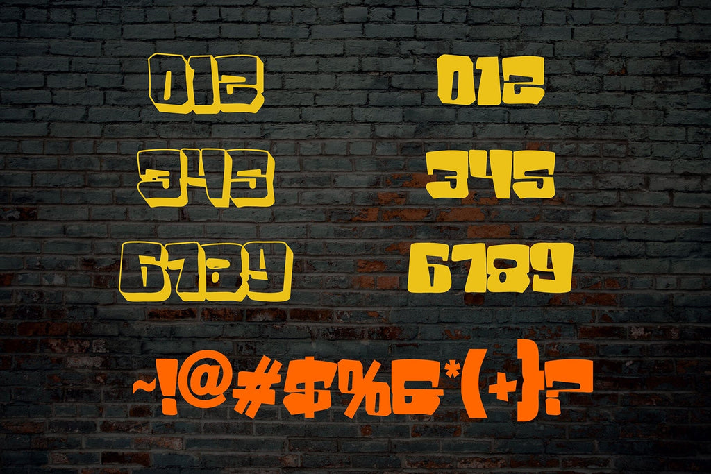 Badge Robo - 3d Bold Display Graffiti Font - So Fontsy