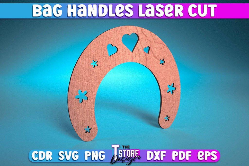 Bag Handles Laser Cut | Accessories Laser Cut Design | CNC Files - So ...