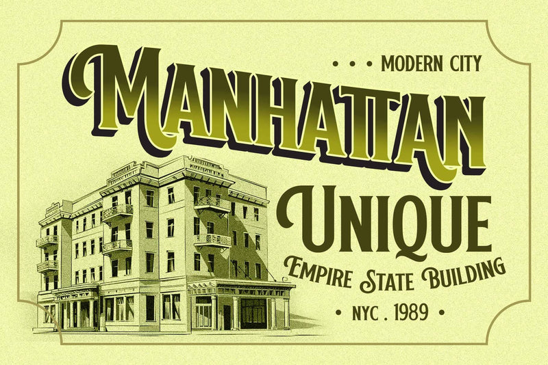 Bancher - Vintage Typeface - So Fontsy