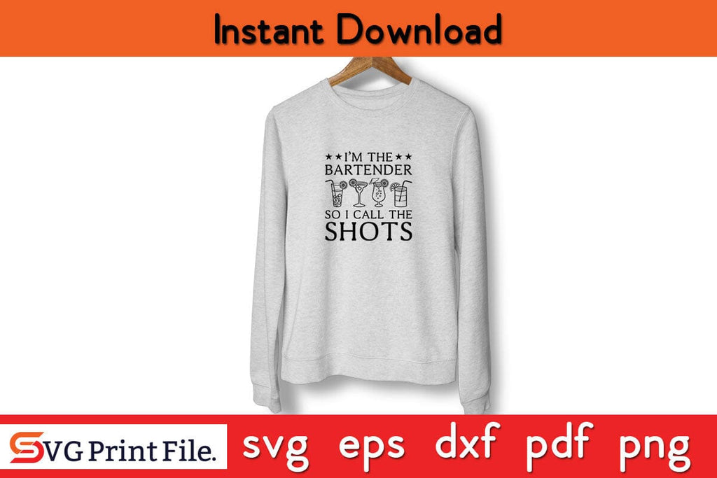 Bartender SVG and Cut Files for Crafters Funny Bartender SVG PNG Craft ...