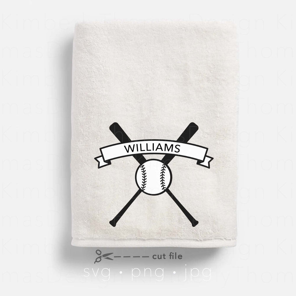 Baseball split monogram bundle - So Fontsy