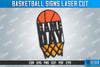 Basketball Sign | Sports Sign | Gift Idea | Laser Cut Wooden Shape ...