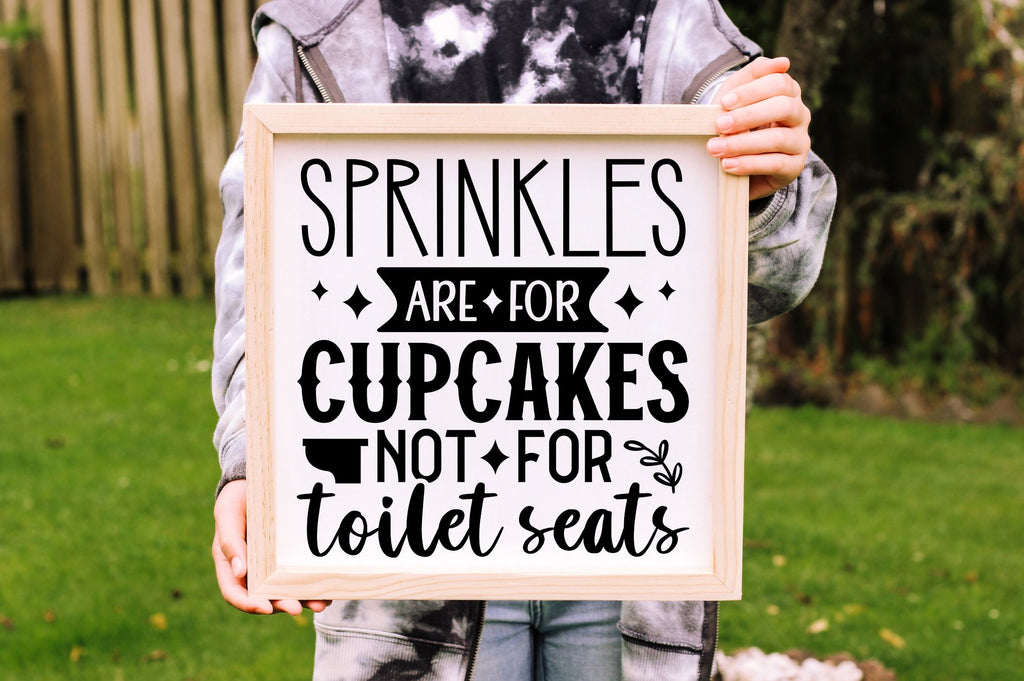 Bathroom Signs Svg Bundle - So Fontsy