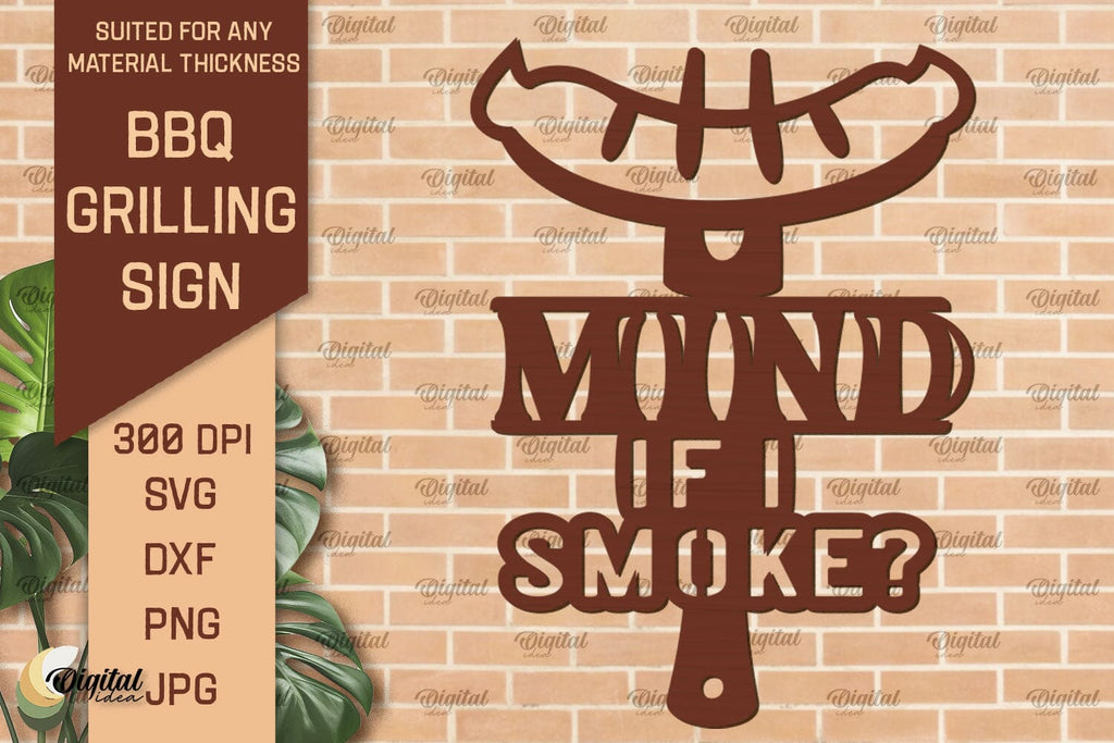 BBQ Grilling Sign Laser Cut. BBQ Sign SVG Laser Cut Files - So Fontsy