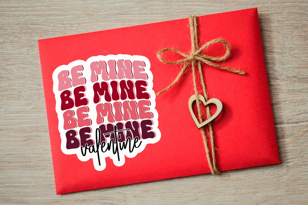 Be mine valentine PNG Sticker - So Fontsy