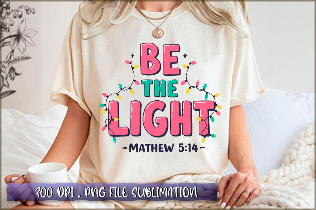 Be the light mathew 514 Sublimation - So Fontsy