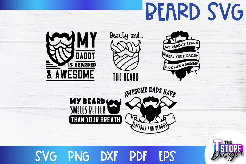 Beard SVG | Beard Quotes SVG | Bearded Men SVG | SVG File - So Fontsy