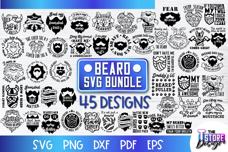 Beard SVG | Beard Quotes SVG | Bearded Men SVG | SVG File - So Fontsy