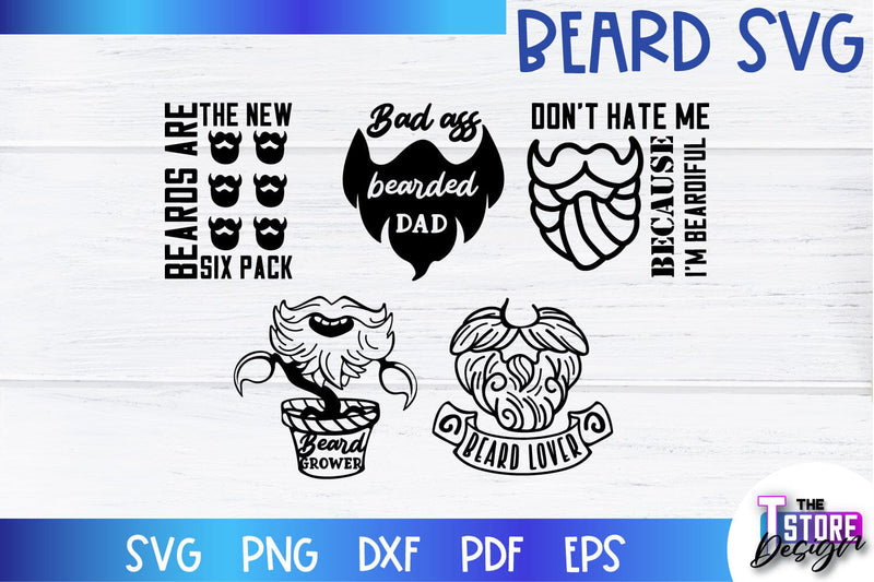 Beard SVG | Beard Quotes SVG | Bearded Men SVG | SVG File - So Fontsy