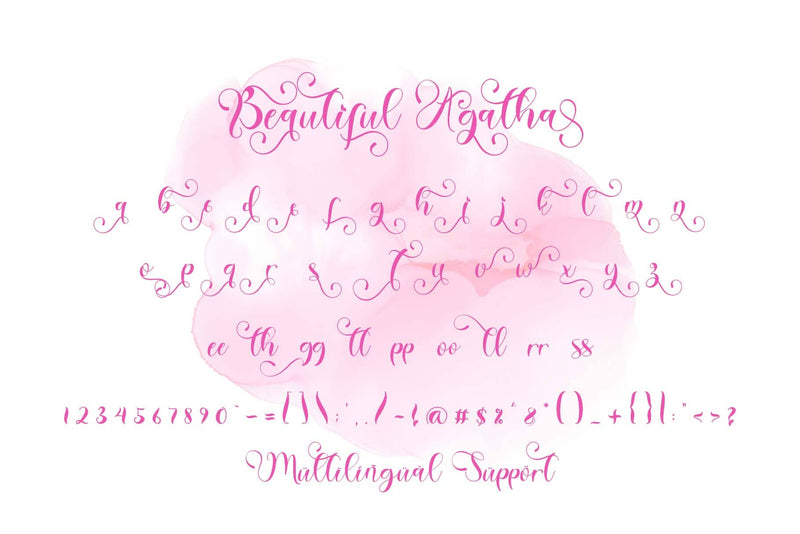 Beautiful Agatha - So Fontsy
