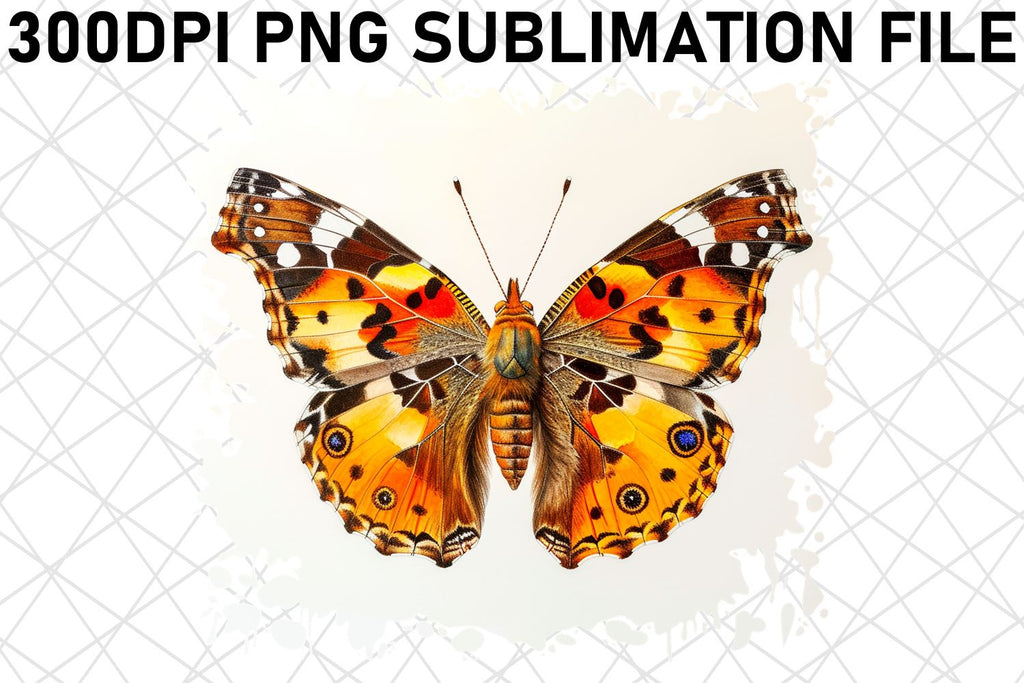 Beautiful Butterfly Sublimation Designs - So Fontsy