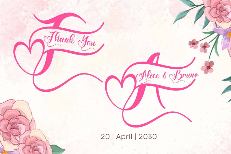 Beautiful Catherine Monogram - So Fontsy