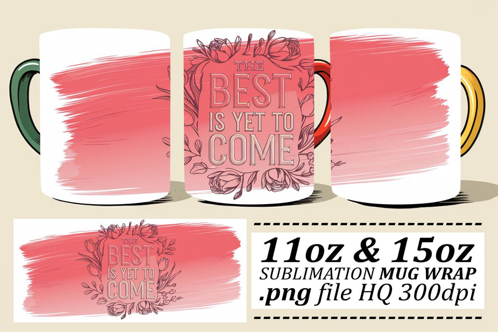 Beautiful mug wraps, great for gifts and decor! , Quote - So Fontsy