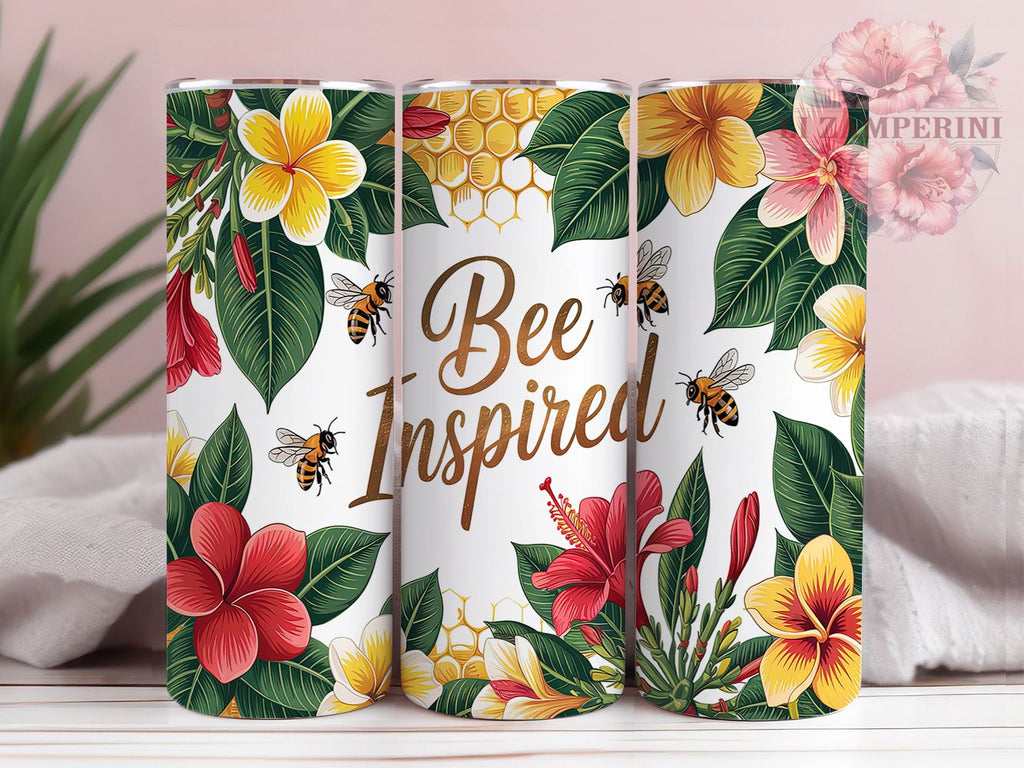 Bee Inspired Positive Affirmations Tumbler, Positive Affirmations ...