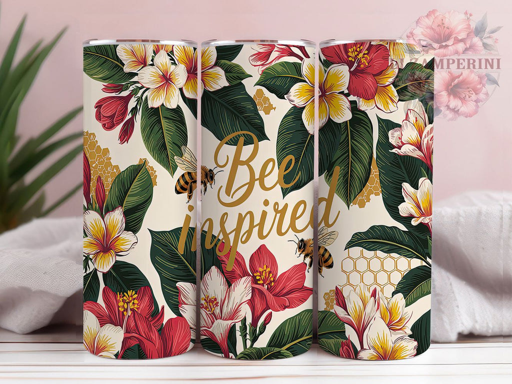 Bee Inspired Positive Affirmations Tumbler, Positive Affirmations ...