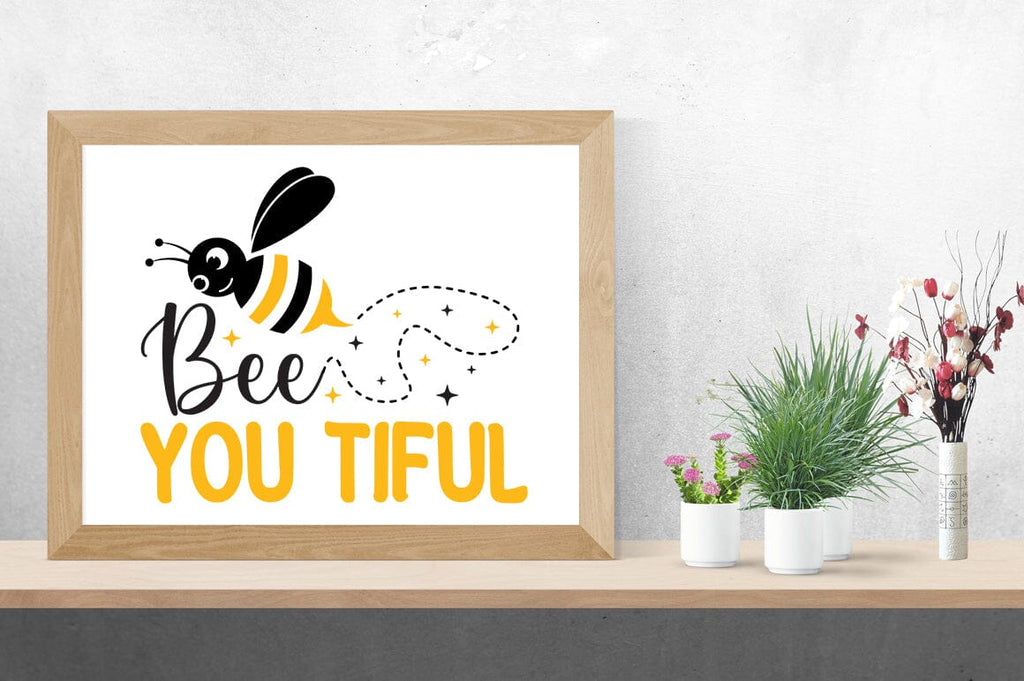 Bee You Tiful SVG Design - So Fontsy