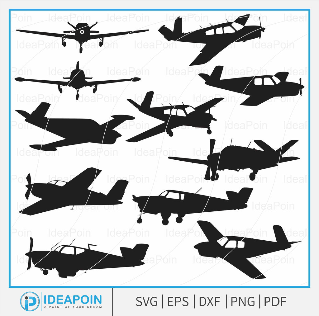 Beechcraft BE35 svg, Airplane svg , Beechcraft BE35 SVG bundle ...