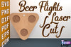 Beer Flights Laser Cut | Beer Holder Design | Beer Day | CNC Files - So ...