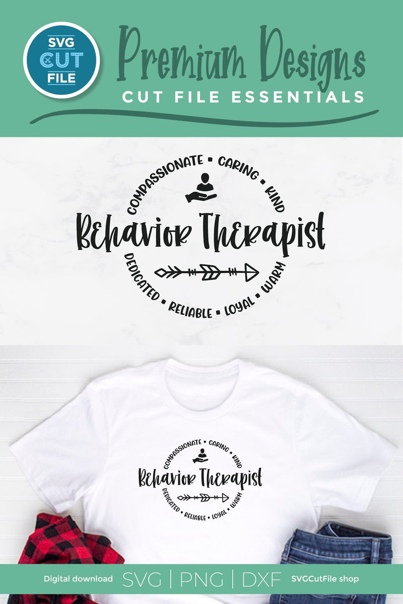 Behavior therapist svg - an ABA or BCBA behavioral therapist svg - So ...