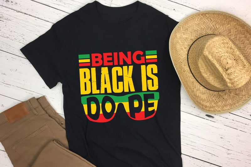 Being Black is Dope, Black History Month SVG - So Fontsy