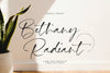 Bethany Radiant - Modern Handwritten Script Font - So Fontsy