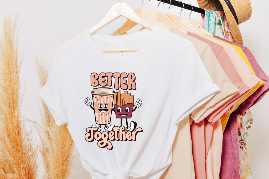 Better Together, Retro Valentines Sublimation - So Fontsy