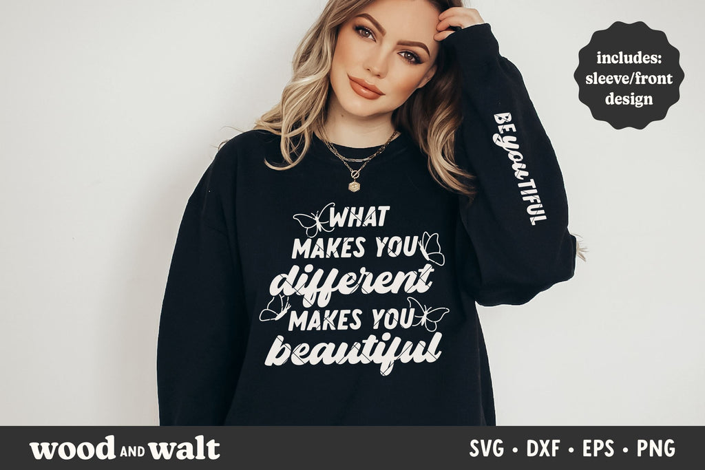 BeYOUtiful SVG | What Makes You Different Makes You Beautiful File ...