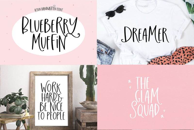 Big Handwritten Font Bundle - 50 Fonts for Crafters! - So Fontsy