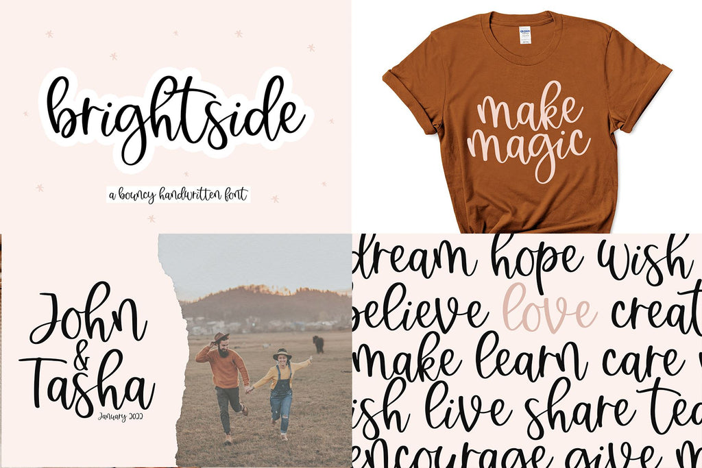 Big Handwritten Font Bundle - 50 Fonts for Crafters! - So Fontsy