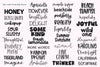 Big Handwritten Font Bundle - 50 Fonts for Crafters! - So Fontsy