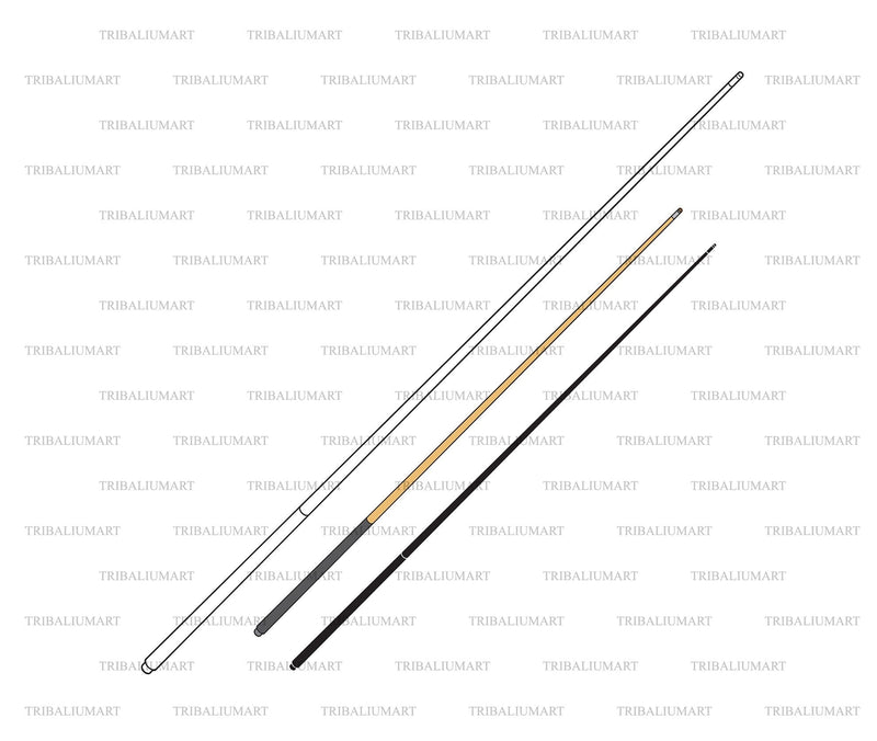 Billiard Cue Stick. Pool Cue. Cut files for Cricut. Clip Art silhouette ...