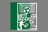 Birthday Papercut, Football Birthday, Happy Birthday - So Fontsy