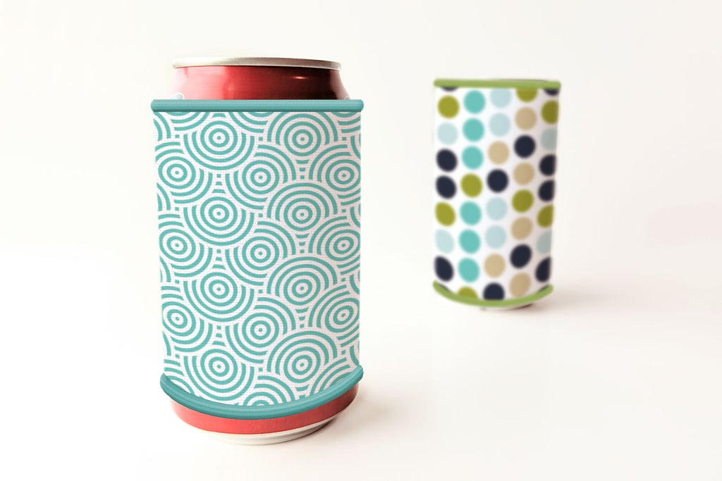 Blank Soda Can Sleeve ITH Applique Embroidery - So Fontsy
