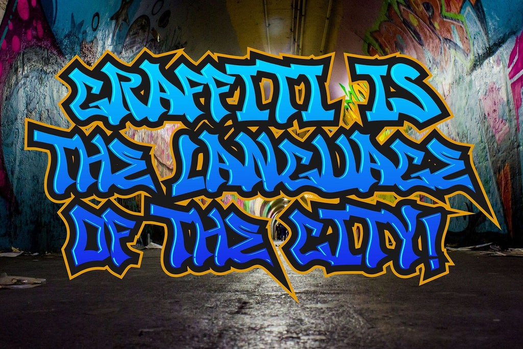 Block Busta - Urban Graffiti Font - So Fontsy