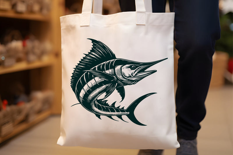 Blue Marlin Svg Bundle - So Fontsy