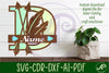 Boho Capital Monogram Letter D SVG - So Fontsy