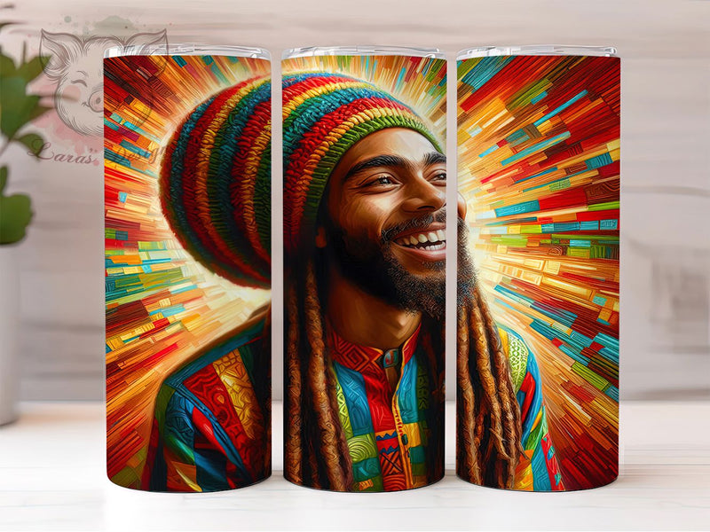 Bold Rasta African Tumbler, Afro American, African American ...