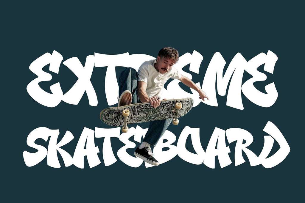 Bold Streak - Layered Graffiti Font - So Fontsy