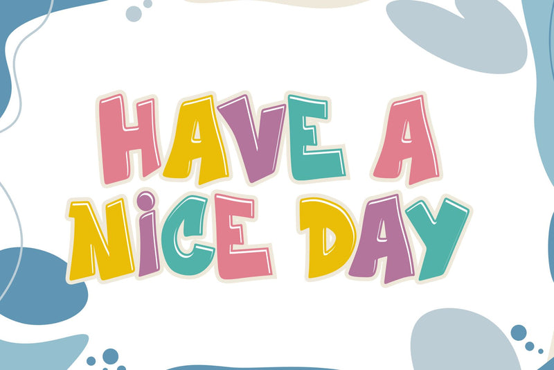 Boldface - A cute & Bold Display Font - So Fontsy